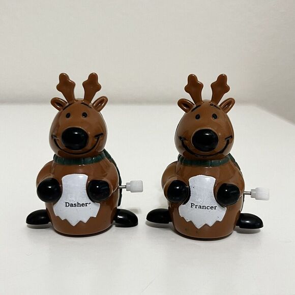 Robin Reed | Toys | Robin Reed Santas Reindeer Wind Up Go Toys Dasher ...